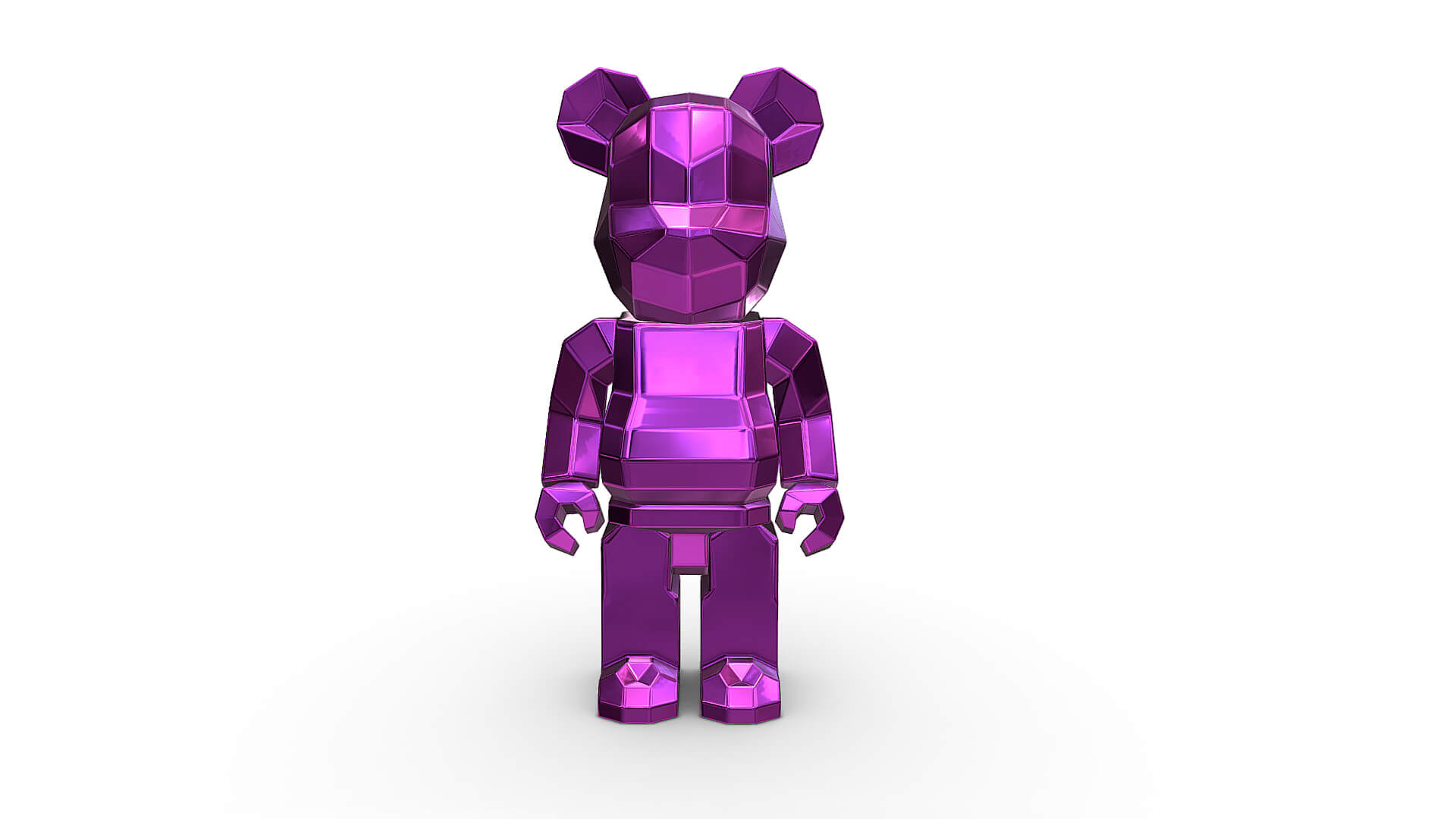 Bearbrick Model by lowpoly_print