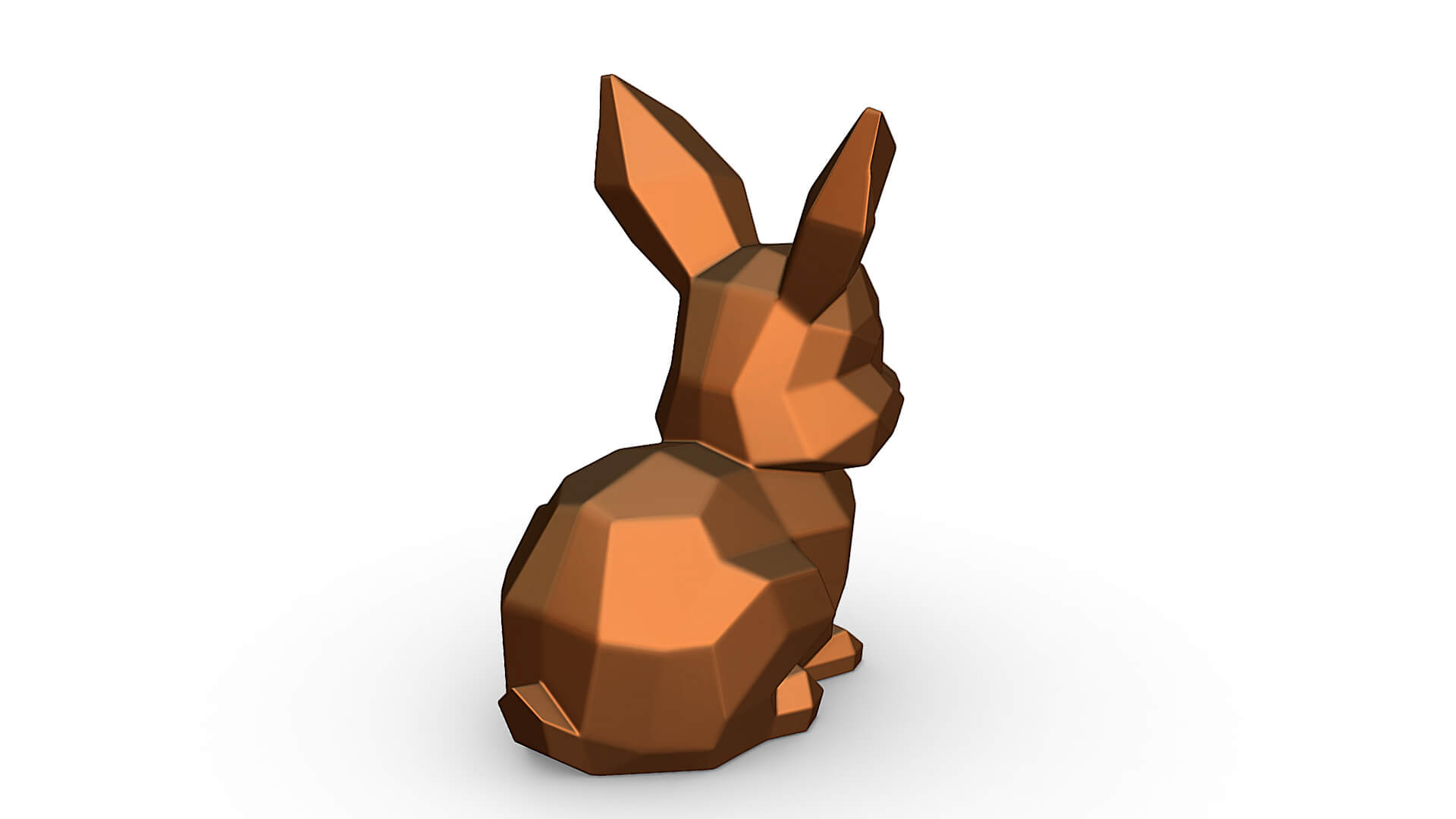 Bunny Low Poly - 3D Model by lowpoly_print