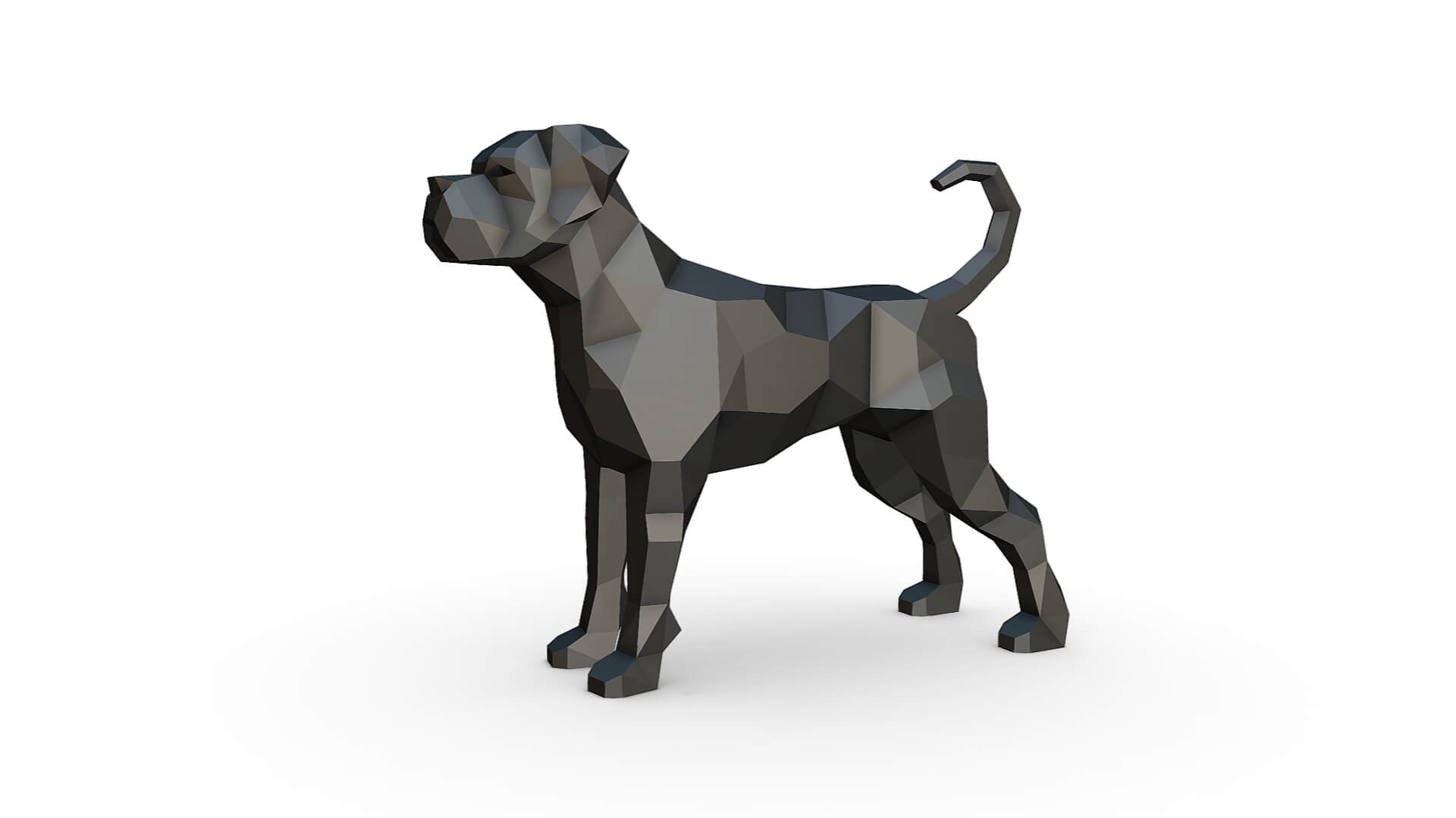 Cane Corso Dog - 3D Model by lowpoly_print
