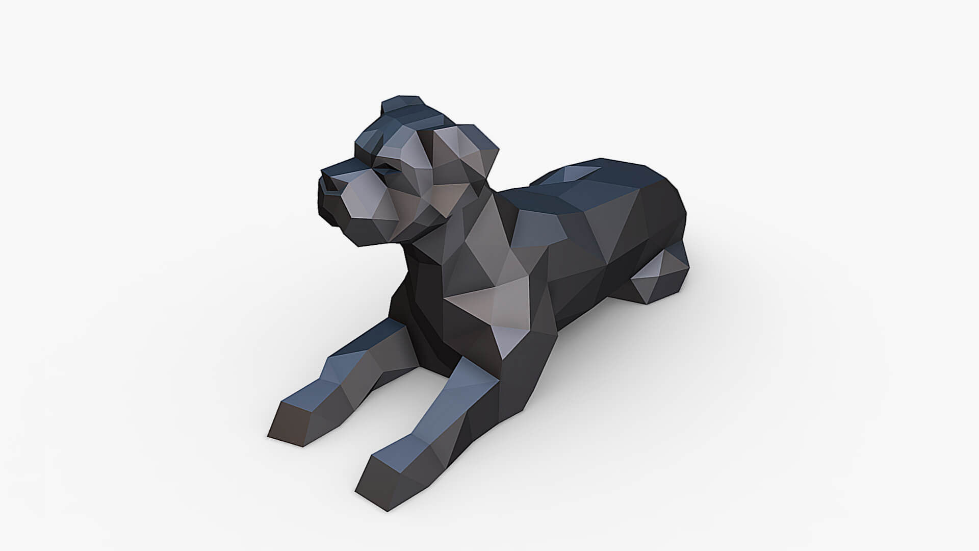 Cane Corso Dog - 3D Model by lowpoly_print