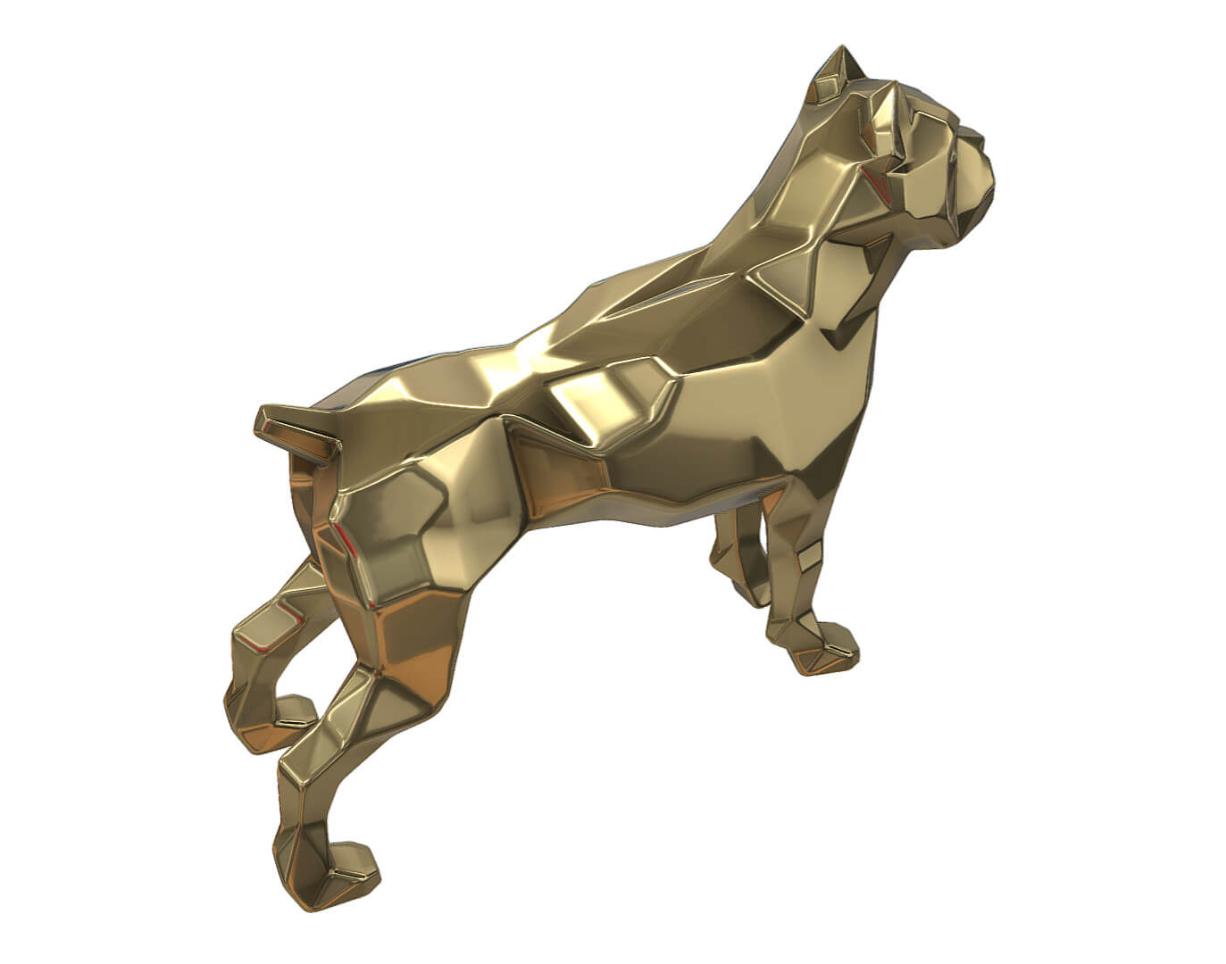 Cane Corso Dog - 3D Print Model by lowpoly_print