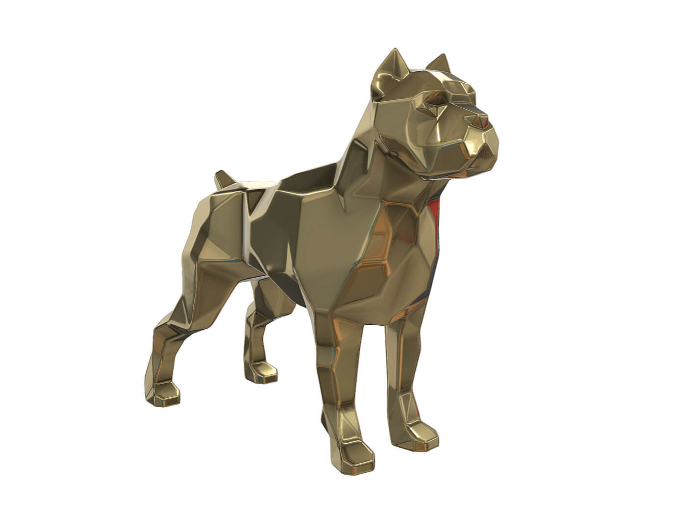 Cane Corso Dog - 3D Print Model by lowpoly_print