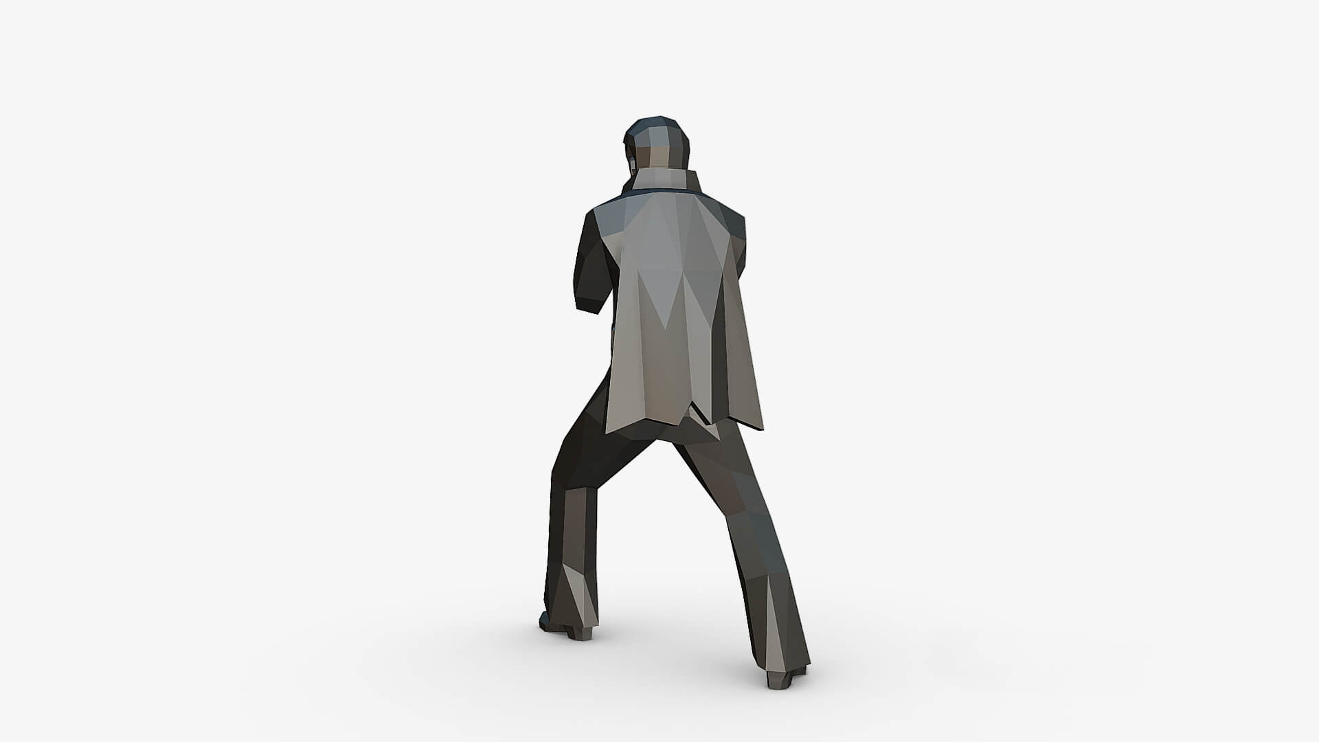 Elvis Low Poly - 3D Print Model by lowpoly_print