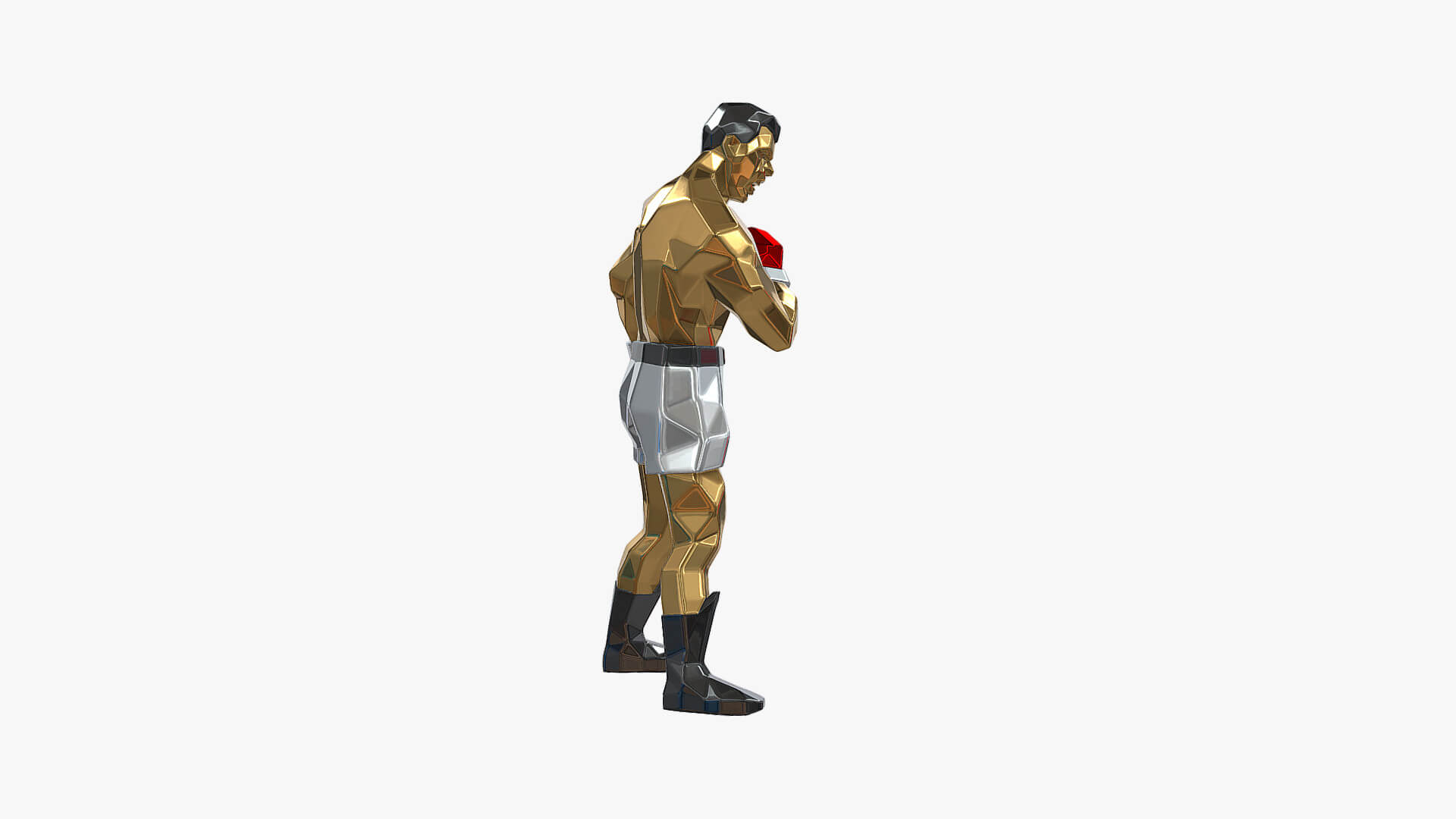 Muhammad Ali Figurines - 3D Print Model by lowpoly_print