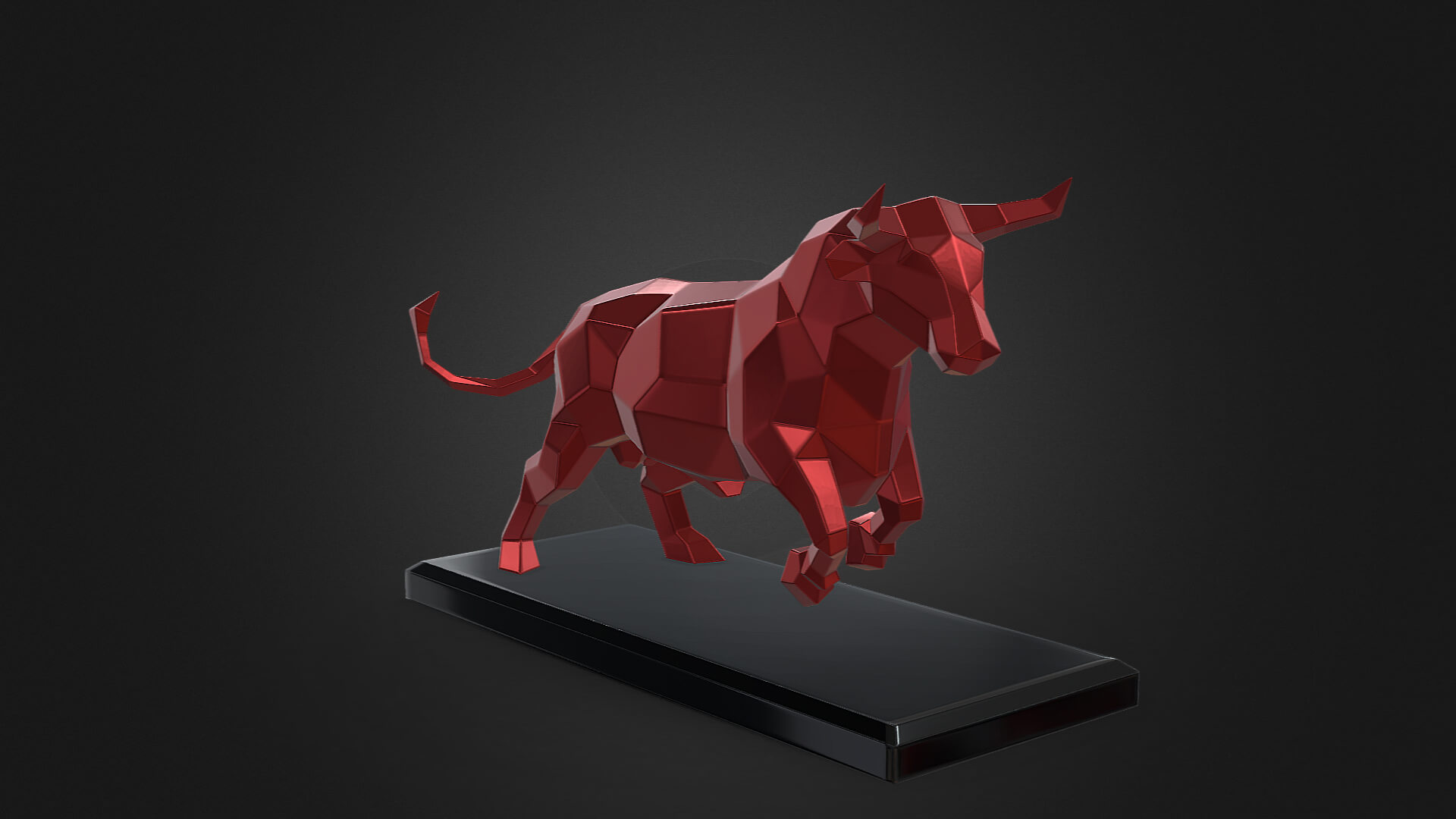 Red Bull Low Poly - 3D Print Model by lowpoly_print