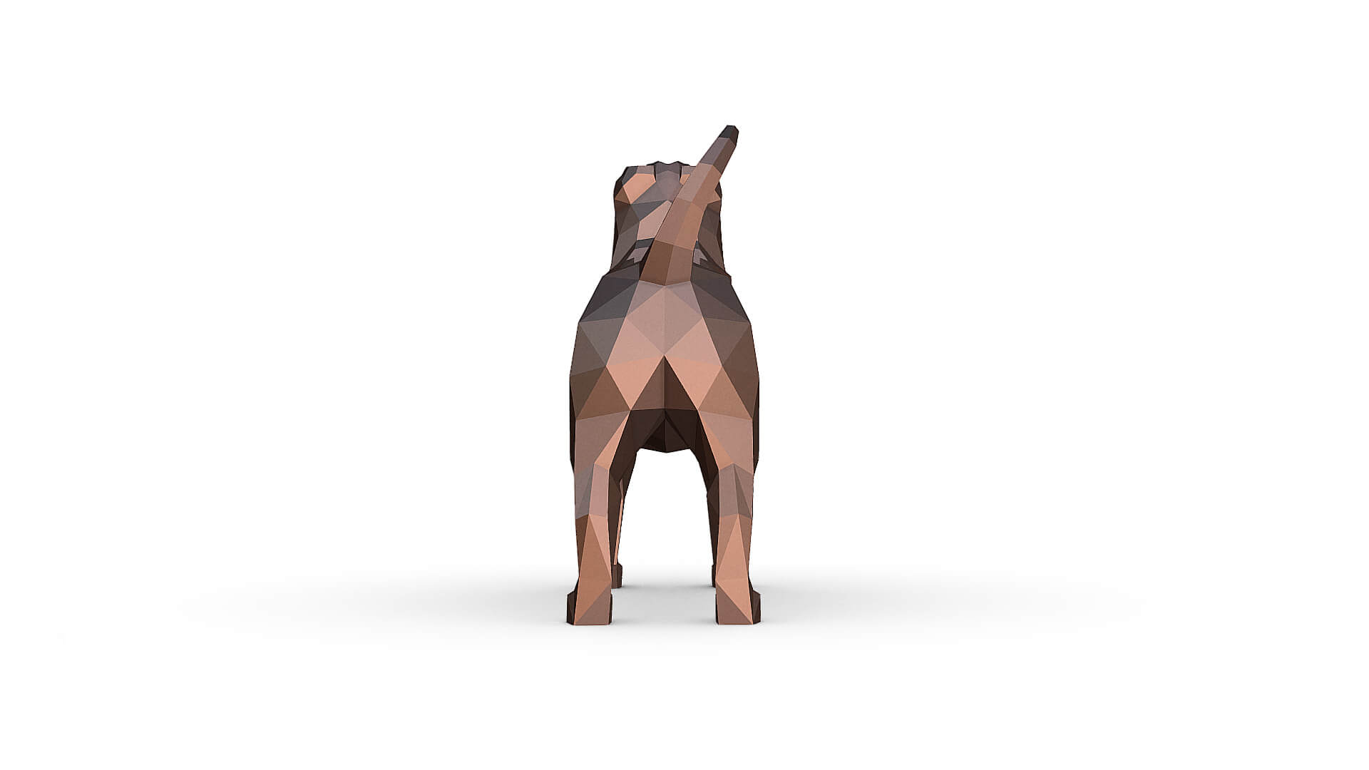 Shar Pei Low Poly - 3D Model by lowpoly_print