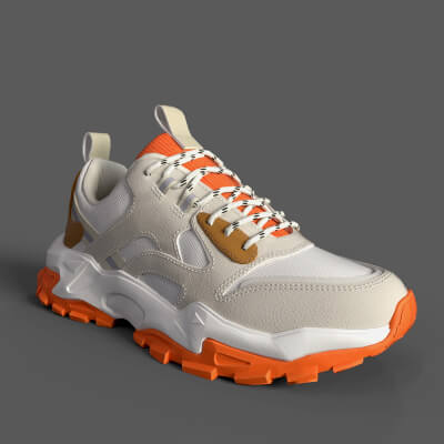 Asos Design Chunky Sneakers - 3D Model by LowPoly-Studio