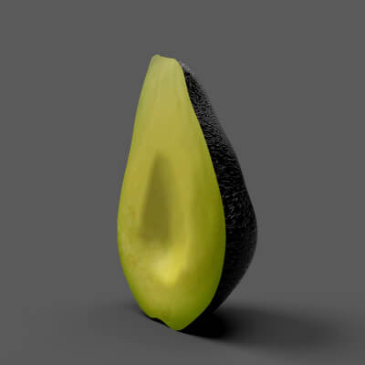 Glb 3D Models | Fruit | Avocados | RenderHub