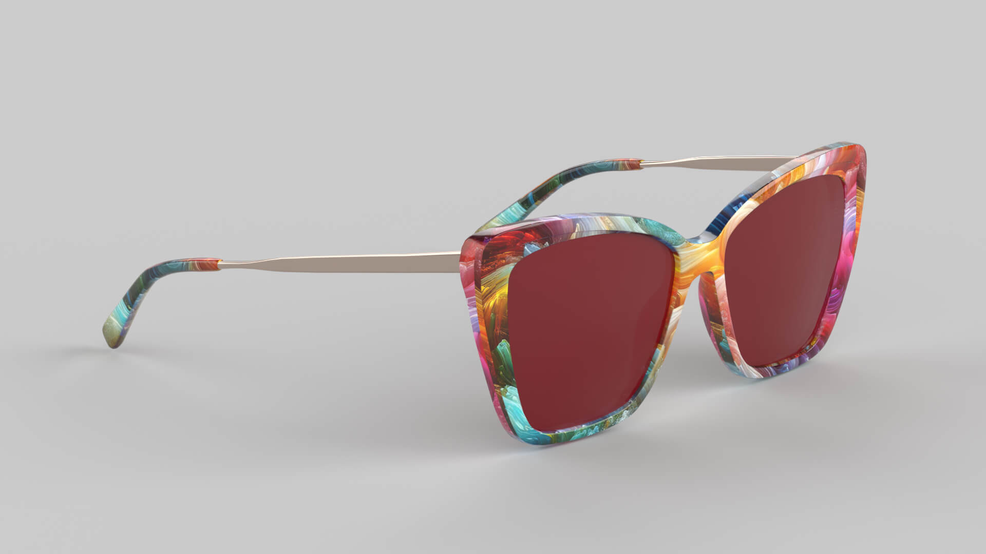 Becky Eyewear Glasses - 3D Model by LowPoly-Studio