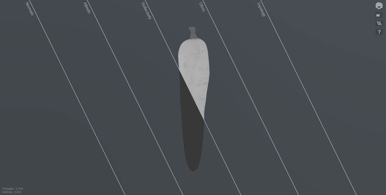 Carrot Low Poly 3D Model by LowPoly-Studio