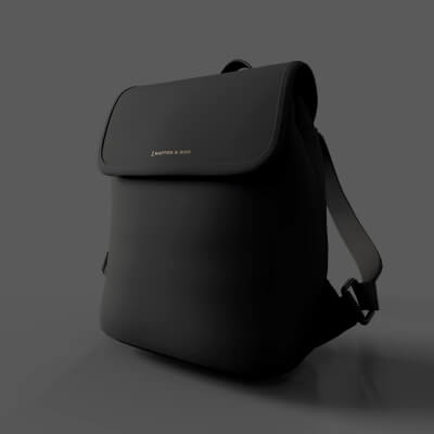 Copenhagen-Bag 3D Model by LowPoly-Studio