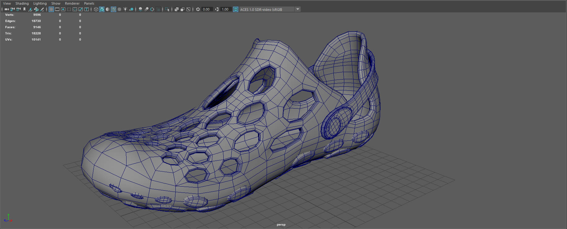 Merrell Crocs Olive Hydro Moc - 3D Model by LowPoly-Studio