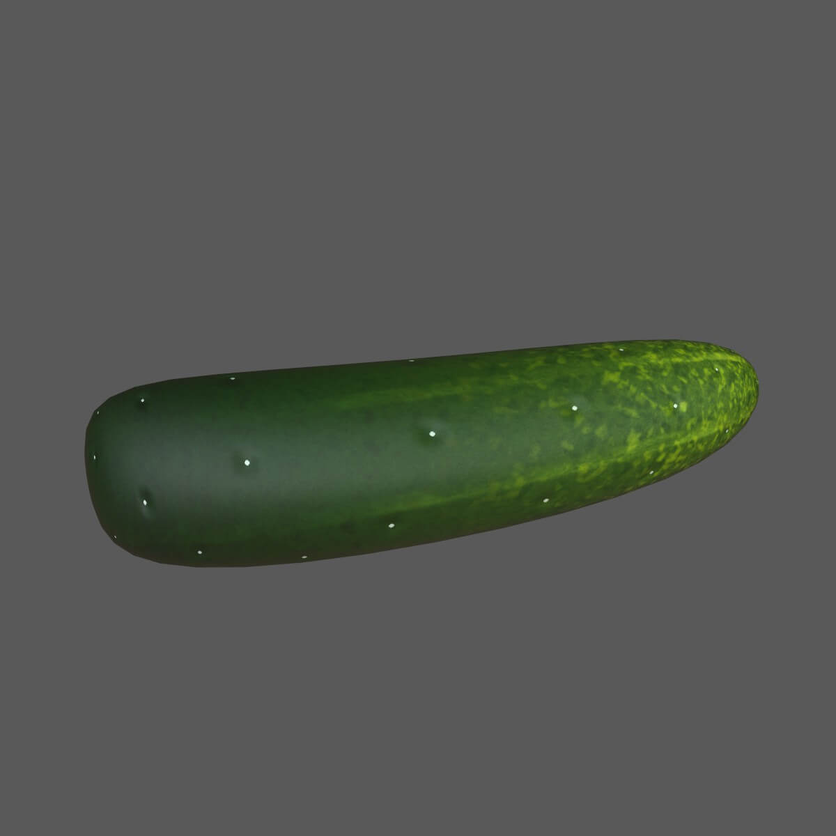 Cucumber Vegetable - 3D Model by LowPoly-Studio