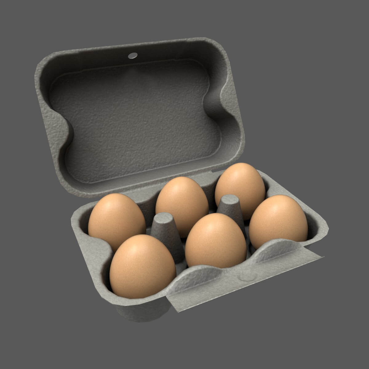 Egg Chicken Low Poly 3D Model by LowPoly-Studio