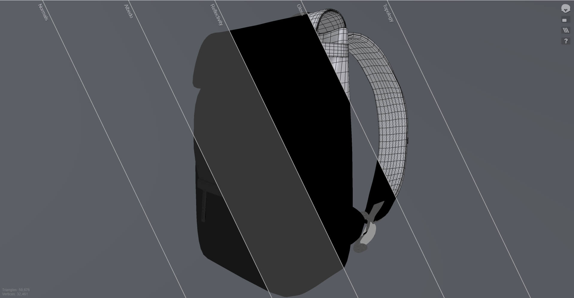 Fyn Bag Low Poly 3D Model by LowPoly-Studio