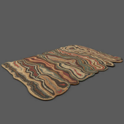 Gypsy Rug 8X10 - 3D Model by LowPoly-Studio