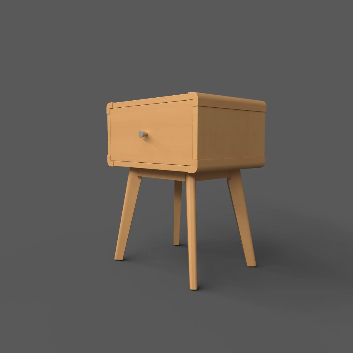Hendrick Side Table - 3D Model by LowPoly-Studio
