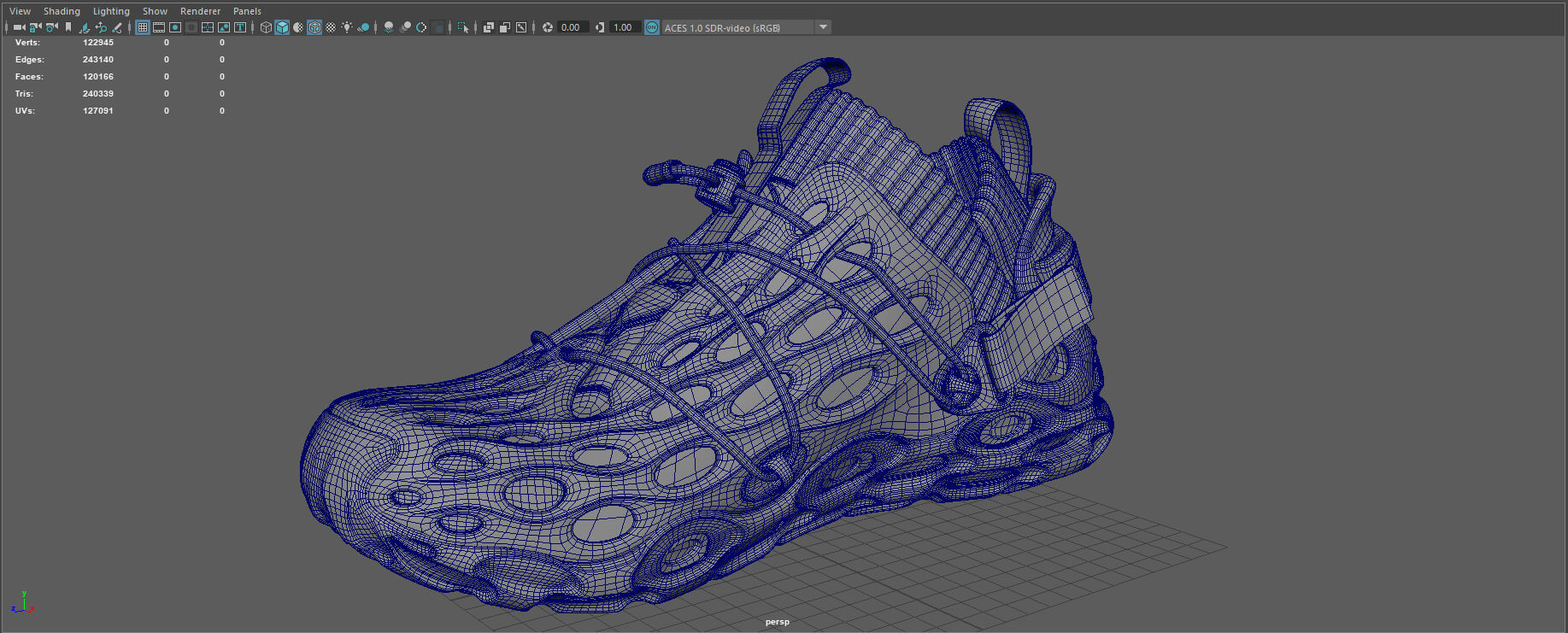 Merrell Hydro Moc at Cage - 3D Model by LowPoly-Studio
