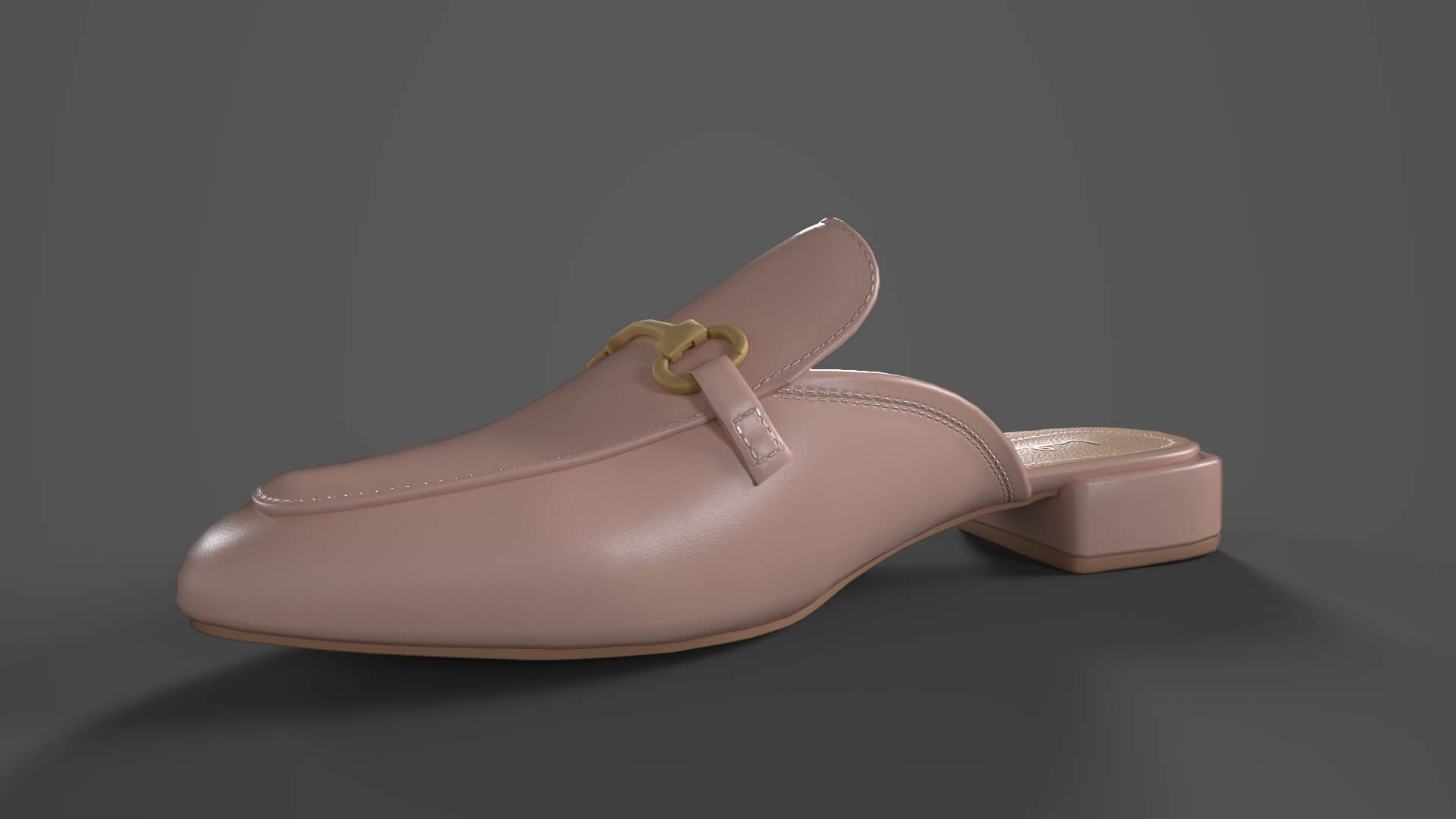 Ranae Slide on Loafers - 3D Model by LowPoly-Studio