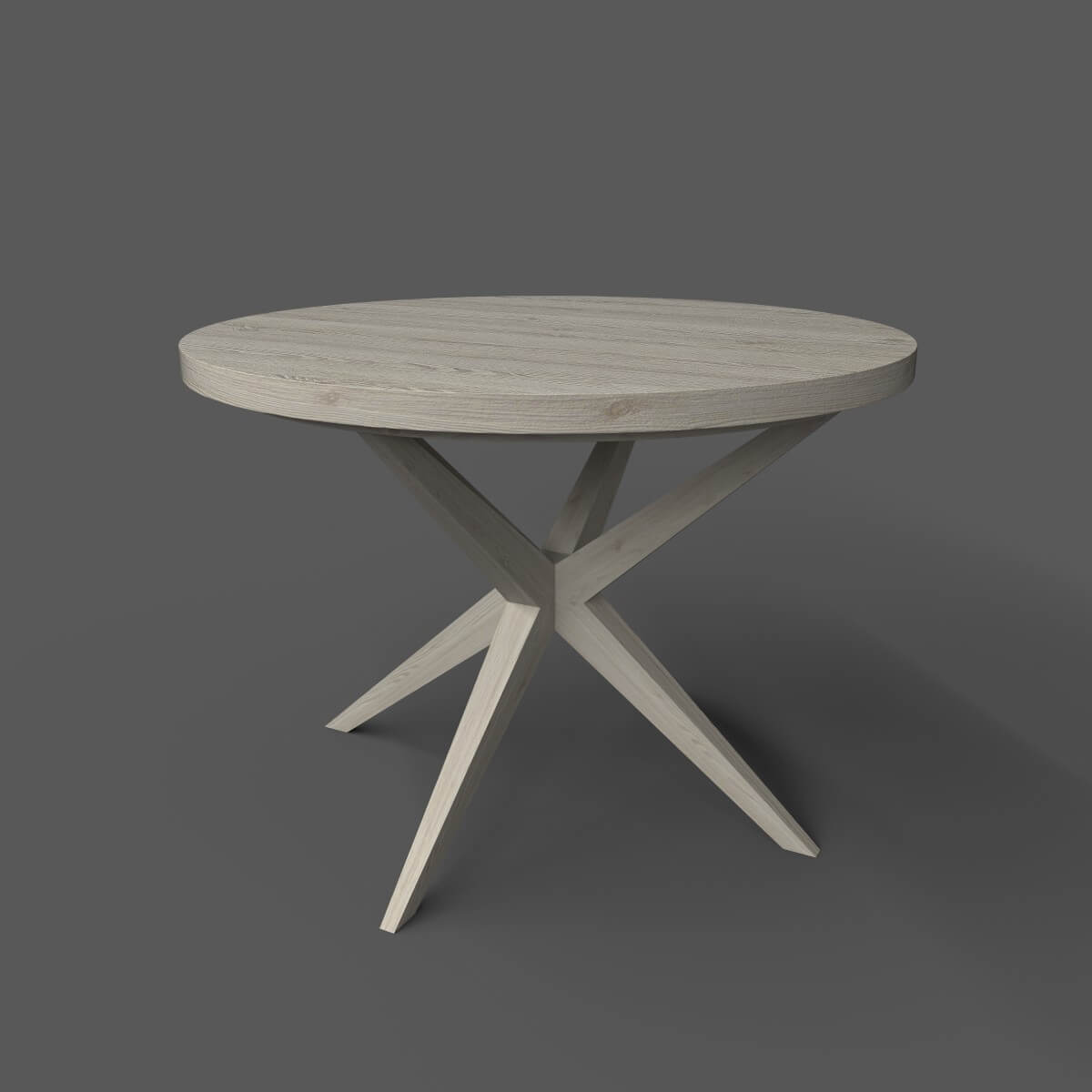Solstice Round Dining Table - 3D Model by LowPoly-Studio