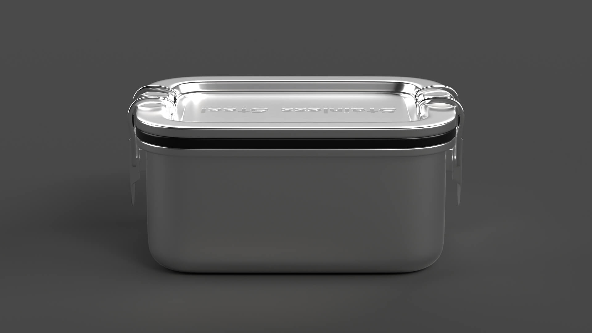 Stainless Steel Tiffin Box - 3D Model by LowPoly-Studio