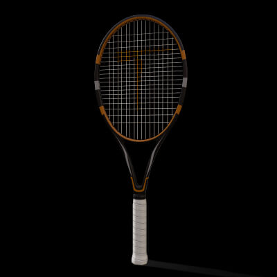 Tennis Racket - 3D Model by LowPoly-Studio