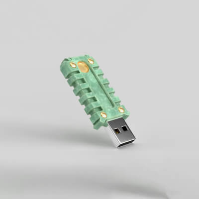 Usb Flash Drive - 3D Model by LowPoly-Studio