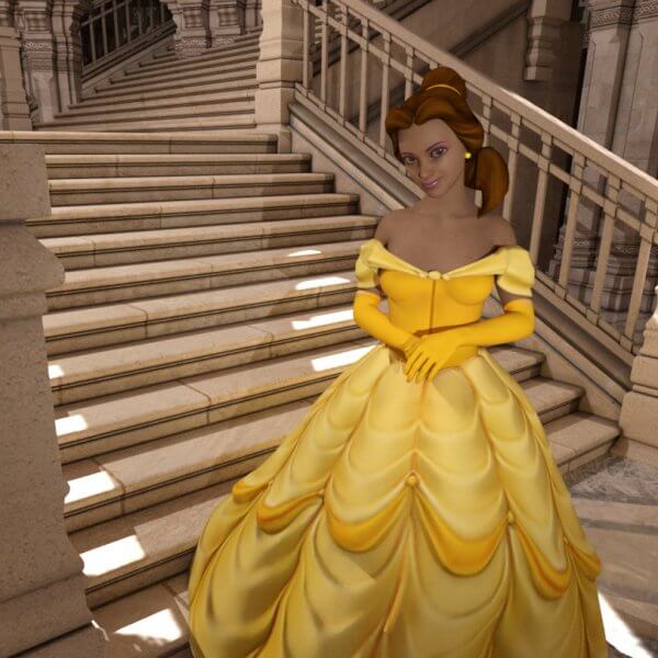 Crystal 01 3D Render | RenderHub Gallery