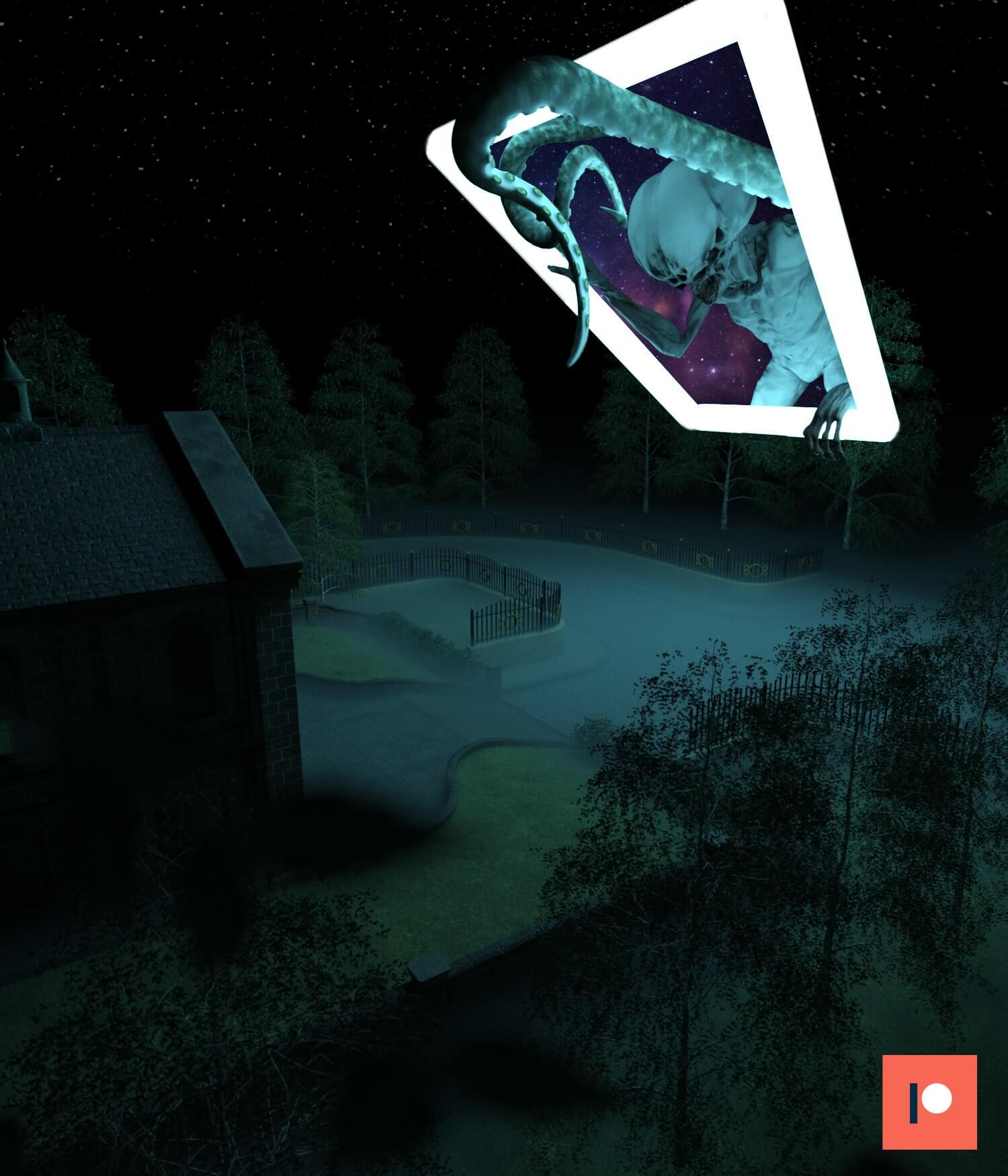 Fractine 3D Render, Digital Art by Lstowe