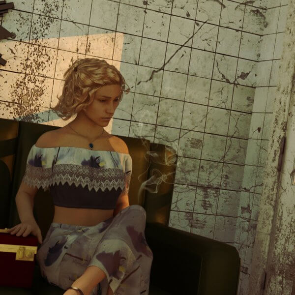 Pinup Inked 3d Render Renderhub Gallery