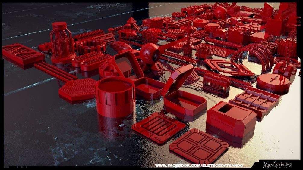 Ultimate Kitbash Set - 3D Model by Ltcdata