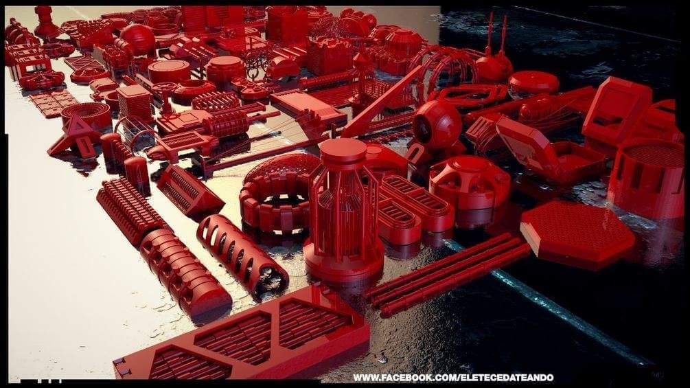 Ultimate Kitbash Set - 3D Model by Ltcdata