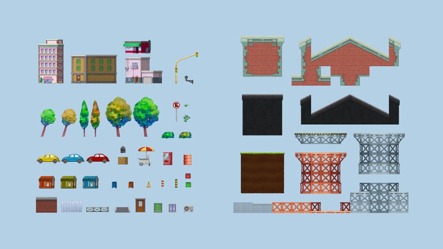 City - Game Tileset by ludicarts