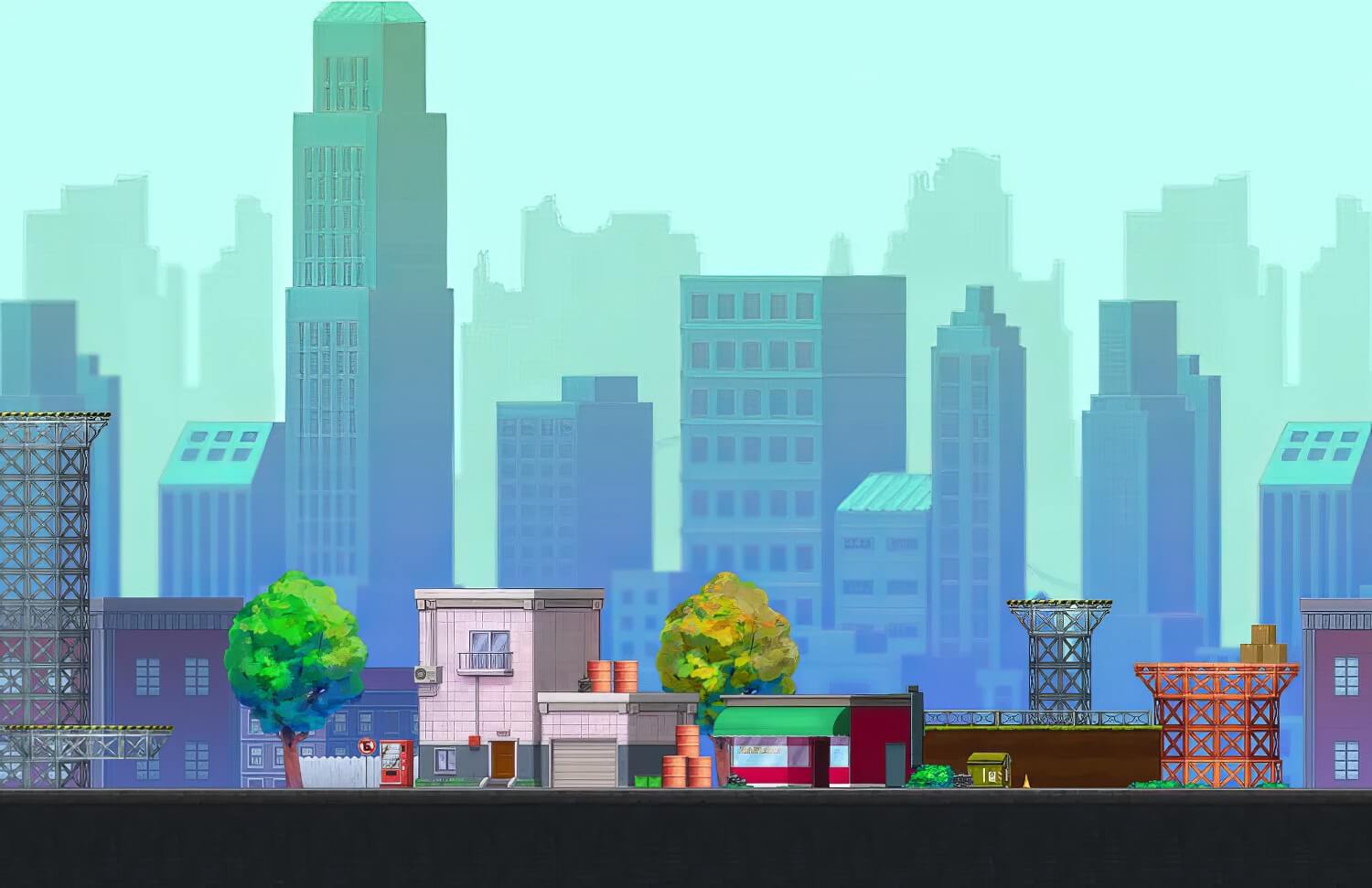 City - Game Tileset by ludicarts