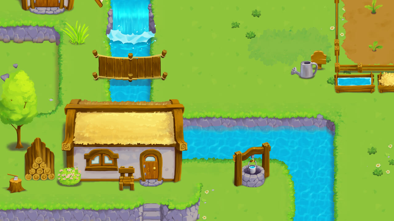 Farm Haven - Top Down Game Tileset by ludicarts