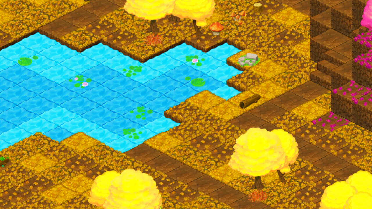 Forest - Isometric Block Tileset 2D Game Asset by ludicarts