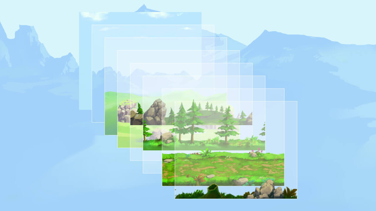 Green Valley - Game Background by ludicarts