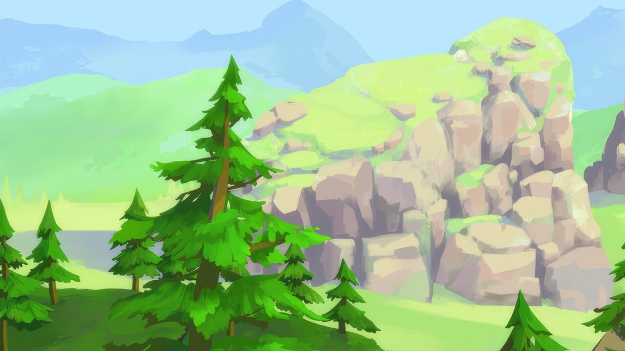 Green Valley - Game Background by ludicarts