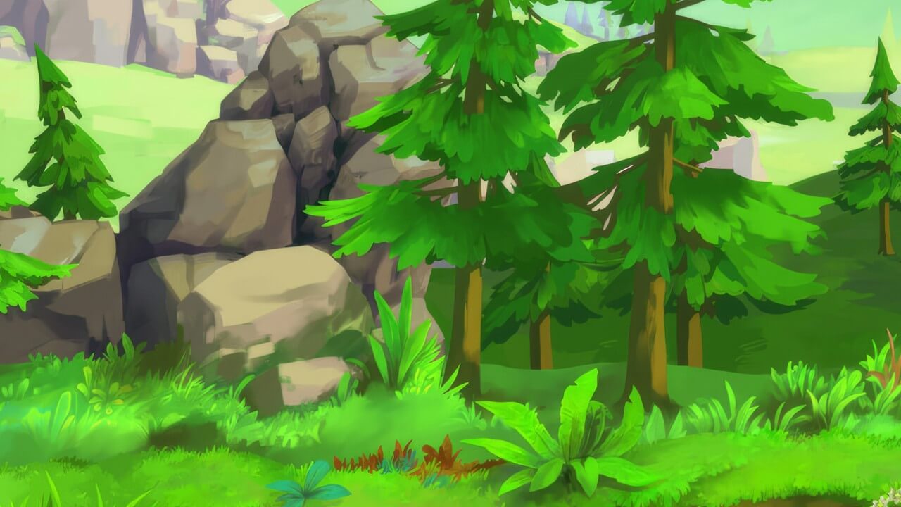Green Valley - Game Background by ludicarts