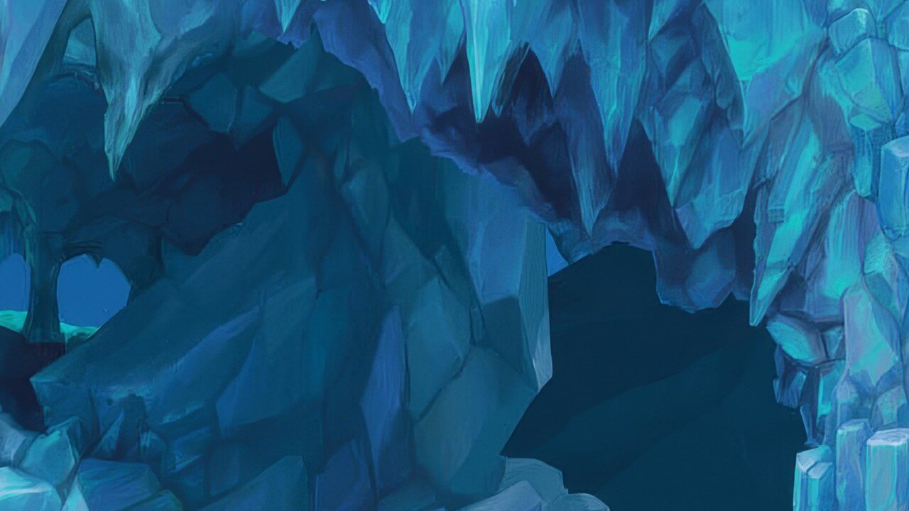 Ice Cave - Game Background by ludicarts