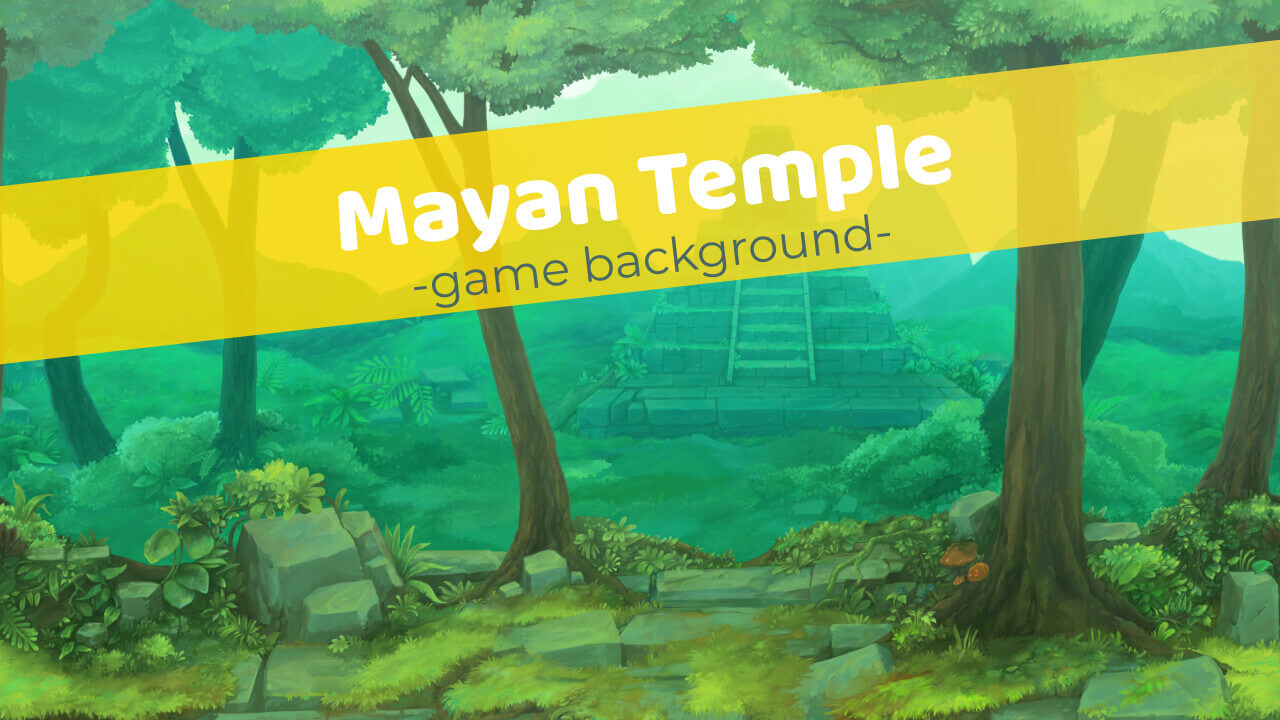 Mayan Temple - Game Background by ludicarts