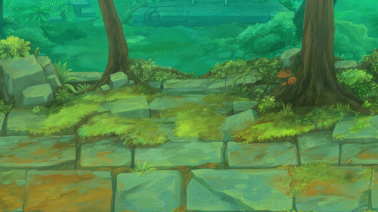 Mayan Temple - Game Background by ludicarts