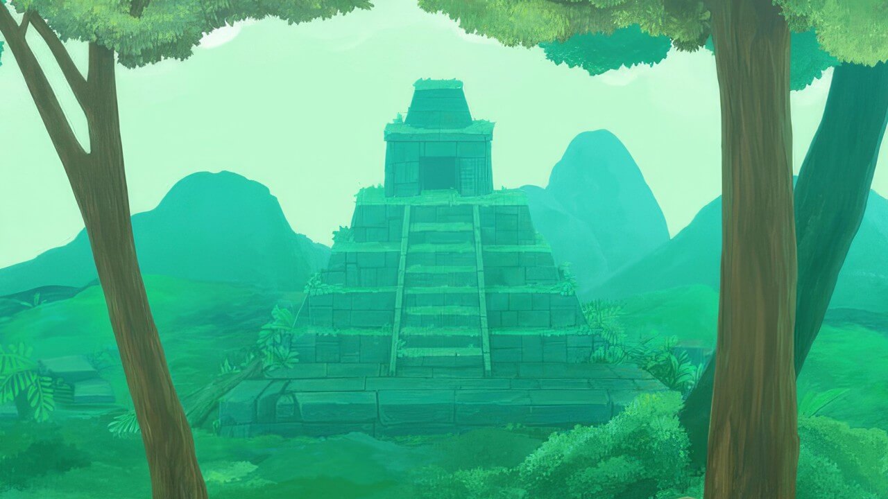 Mayan Temple - Game Background by ludicarts