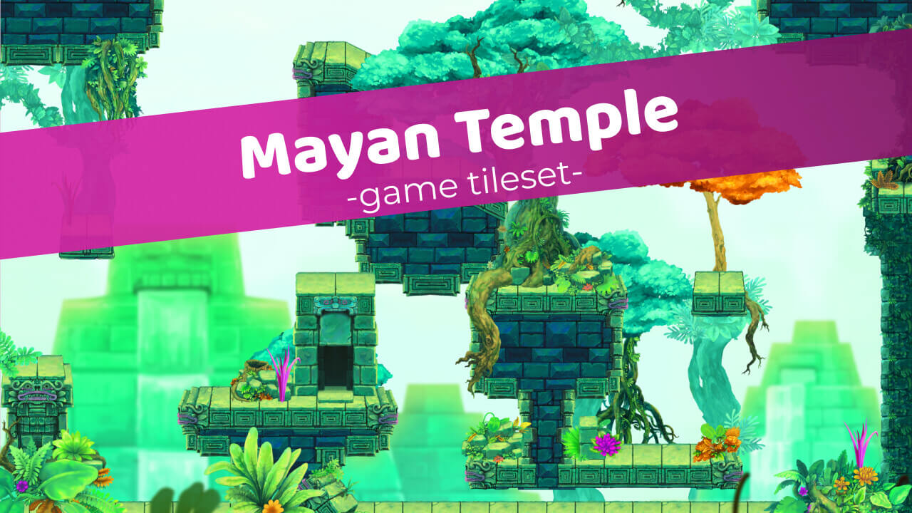 Mayan Temple - Game Tileset by ludicarts