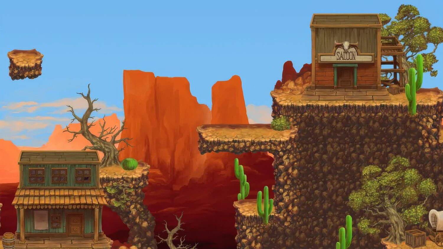 Old West Town - Game Tileset by ludicarts