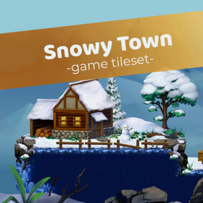 2D Game Assets | Environments | Snow | RenderHub