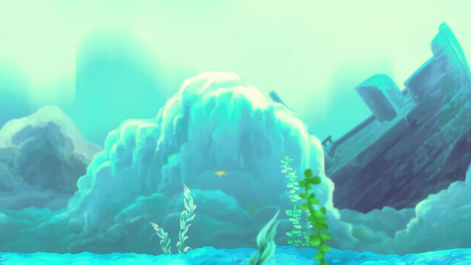Underwater World - Game Background by ludicarts