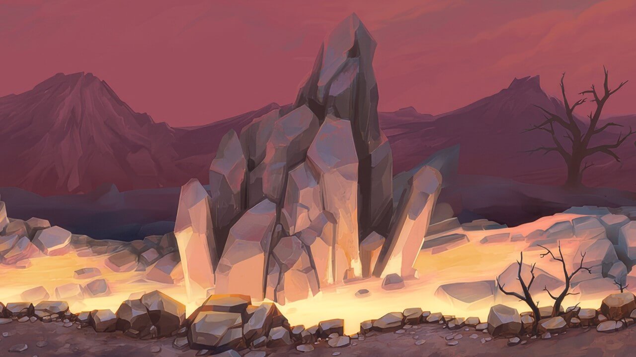Volcano - Game Background by ludicarts