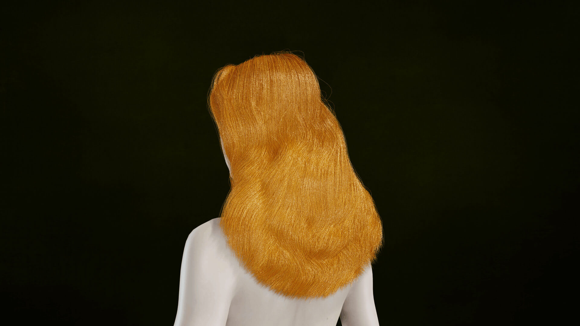 Hair Goldilocks - 3D Model by ludmi