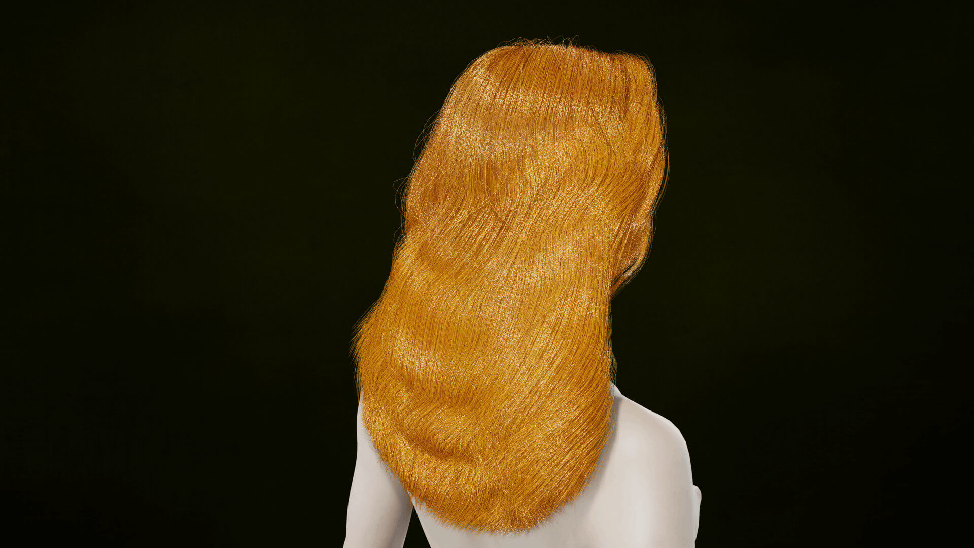 Hair Goldilocks - 3D Model by ludmi